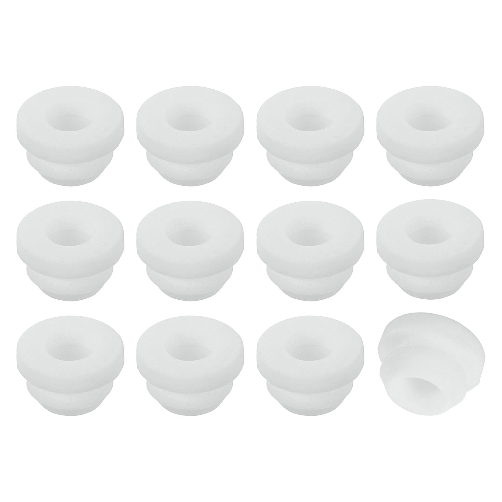 12Pcs Rubber Grommets, Mount Dia 8mm ID 5.5mm Snap Firewall Hole Plug ...