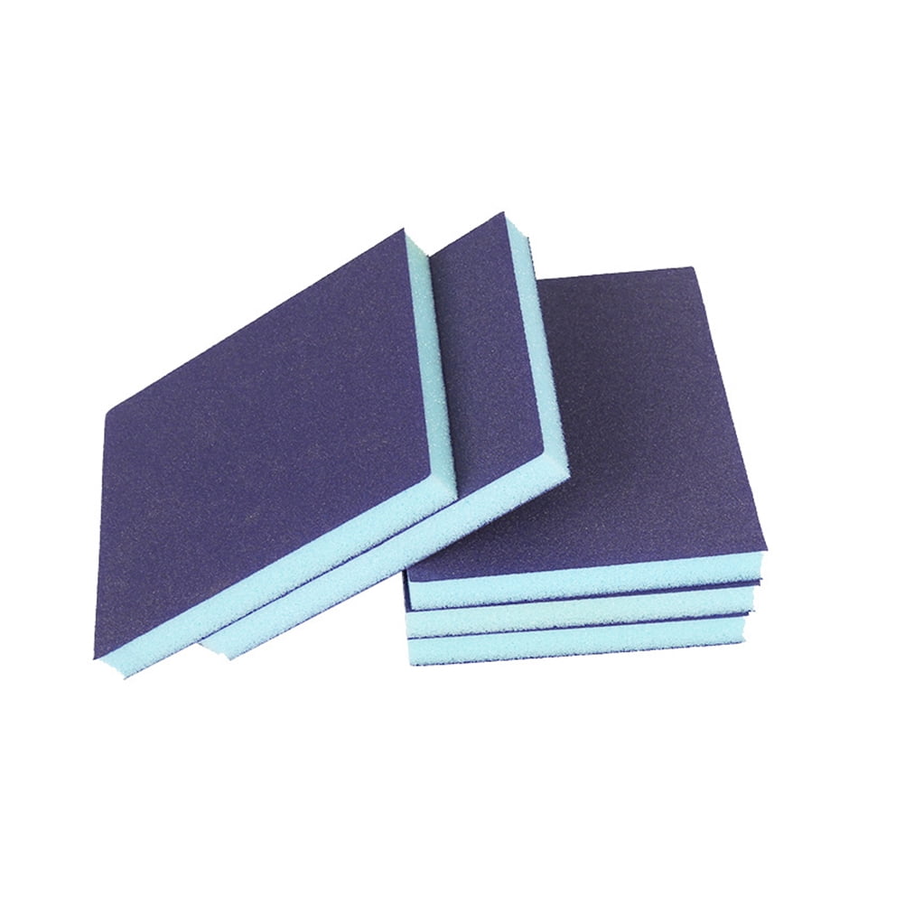 12Pcs Sanding Sponge Block Sponge Grinding Block Abrasive Pad Furniture ...