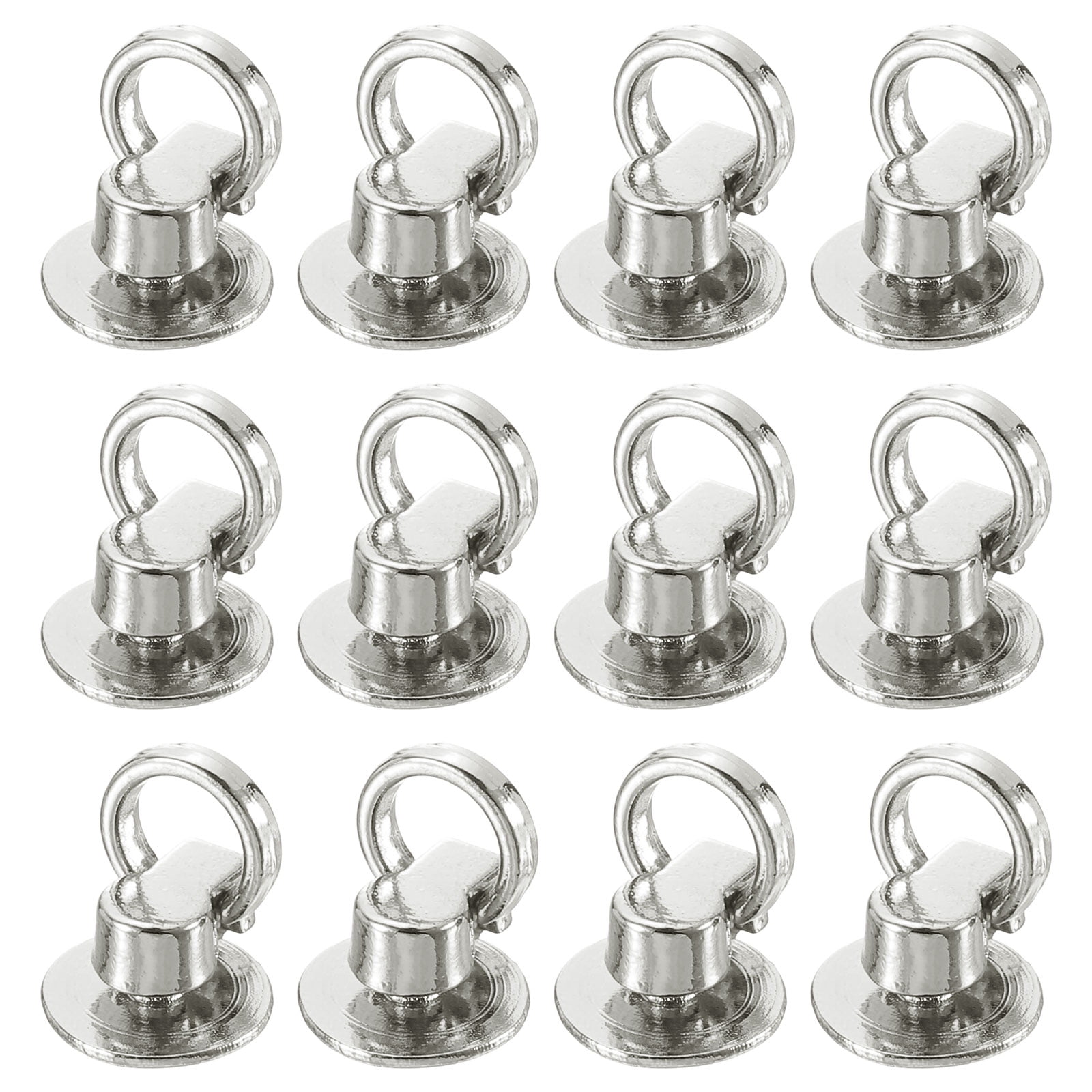 12Pcs Screw Round Head Rivet, 12mm Pull Ring Rivet Fasteners, Screw ...