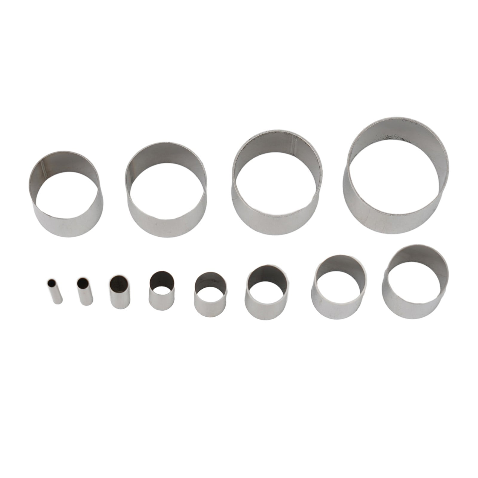 12Pcs /Set Hollow Round Cutter Moulds Pottery Tools Polymer Clay Tools ...