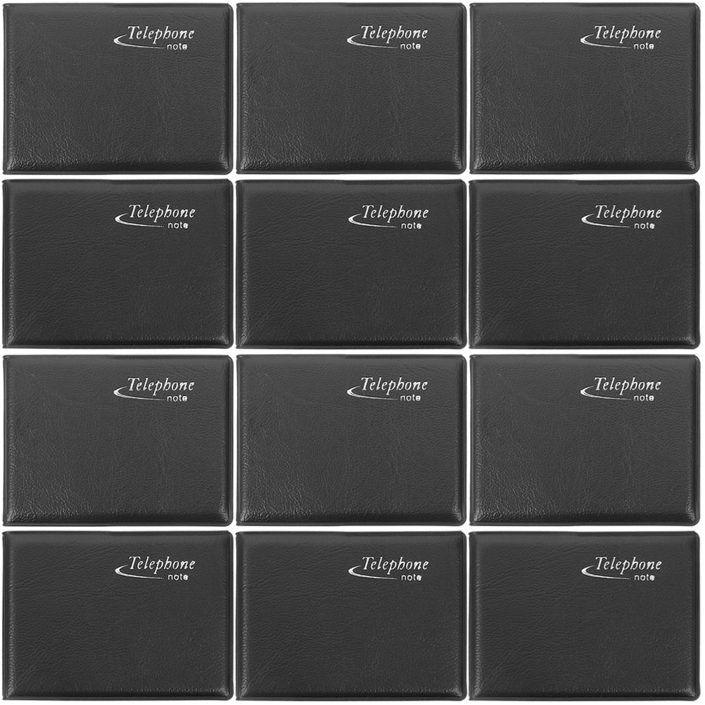 12Pcs Small Address Book Pocket Phone Number Notepad Small Telephone ...
