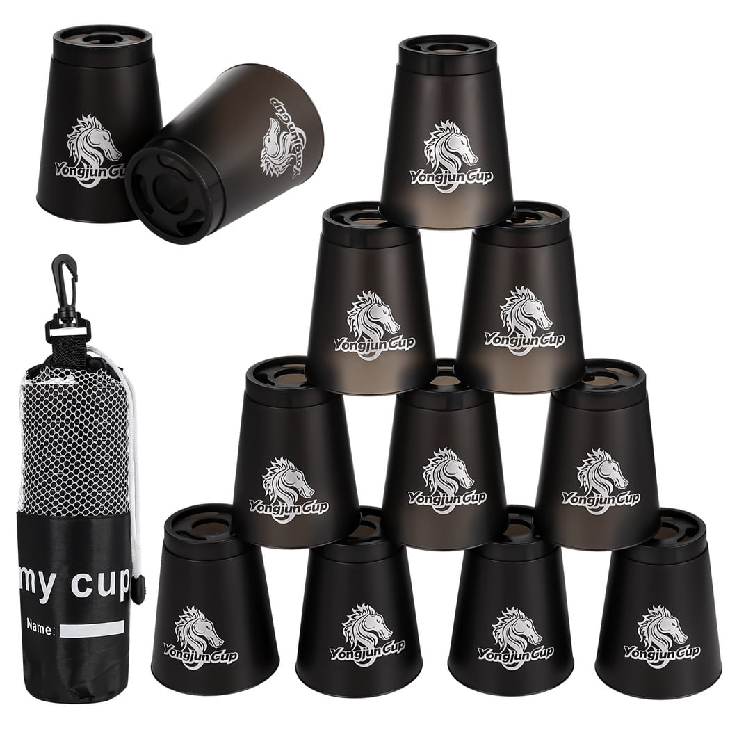 12Pcs Sport Stacking Cups, Speed Training Game for Challenge ...