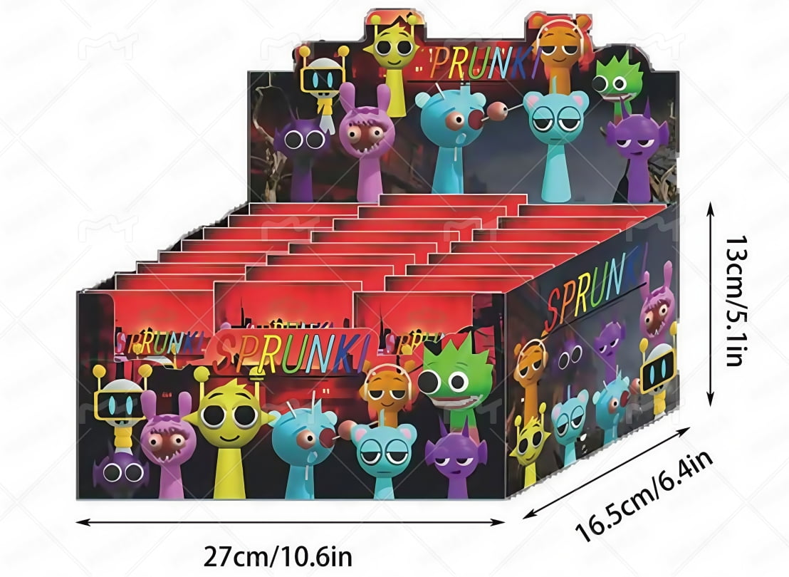 12Pcs Sprunki Action Figures – Toys & Sprunkies Game Set for Kids ...