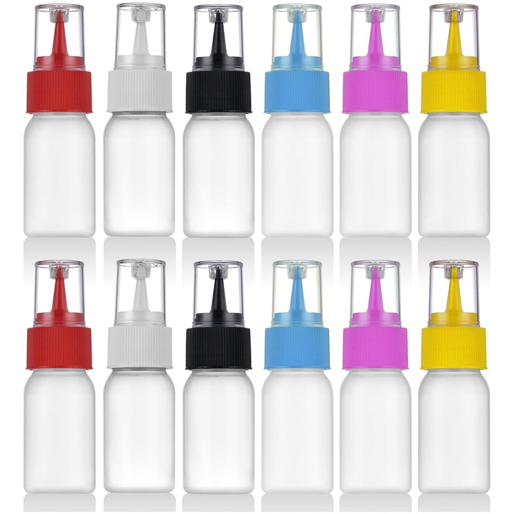 12Pcs Squeeze Bottles for Icing,Cake Frosting Bottles with Tips and ...