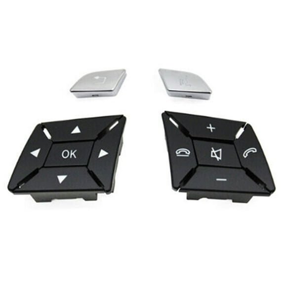 12Pcs Steering Wheel Control Button Switch Black for Benz A B C E Class ...