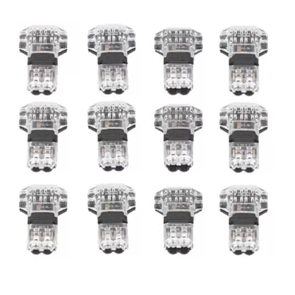 12Pcs T Tap Wire Connectors for 14-18 Awg Wires 3 Way 2 Pin No Wire ...