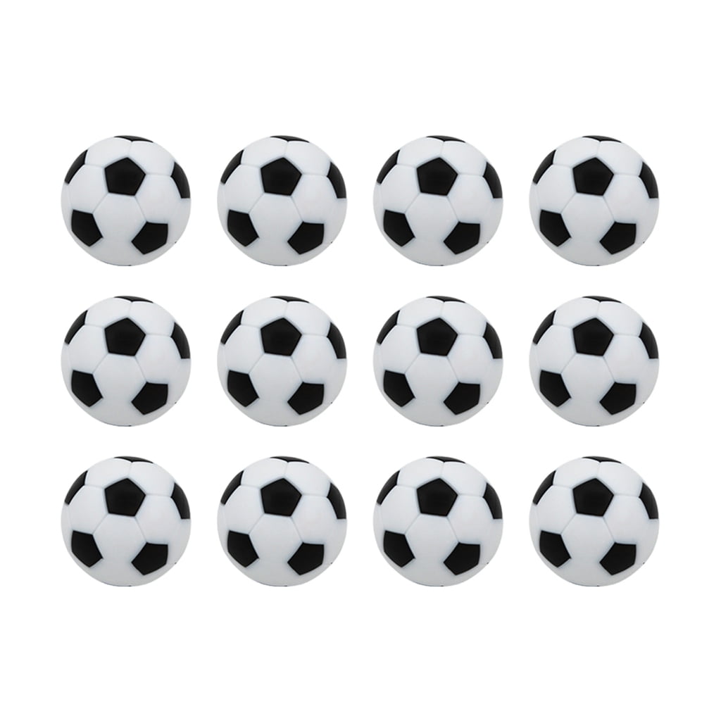 12Pcs Table Soccer Foosballs Replacements Foosballs Table Balls ...
