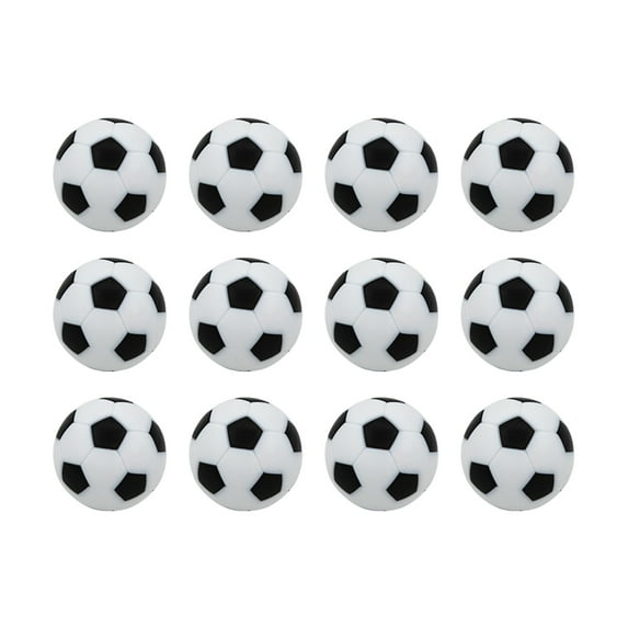 12Pcs Table Soccer Foosballs Replacements Foosballs Table Balls ...