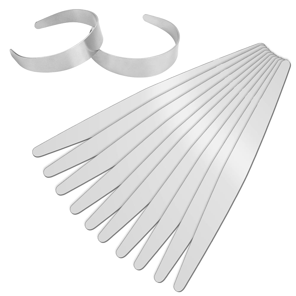 12Pcs Tapered Bracelet Blanks Jewelry Metal Stamping Tools 304 ...