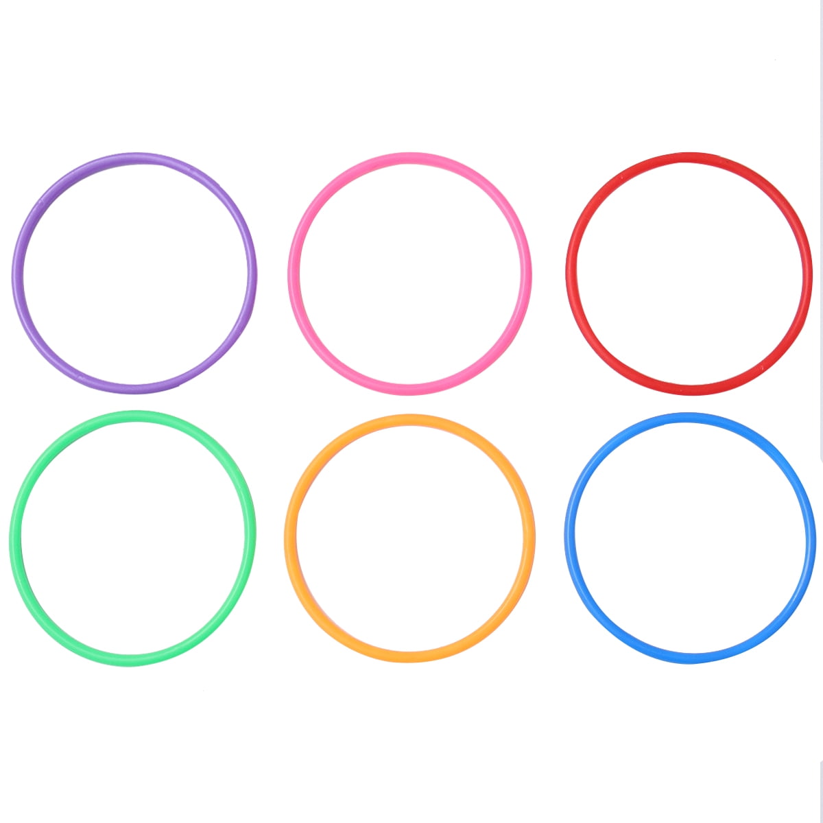 12Pcs Toss Rings Carnival Ring Multicolor Toss Ring Outdoor Toss Ring ...