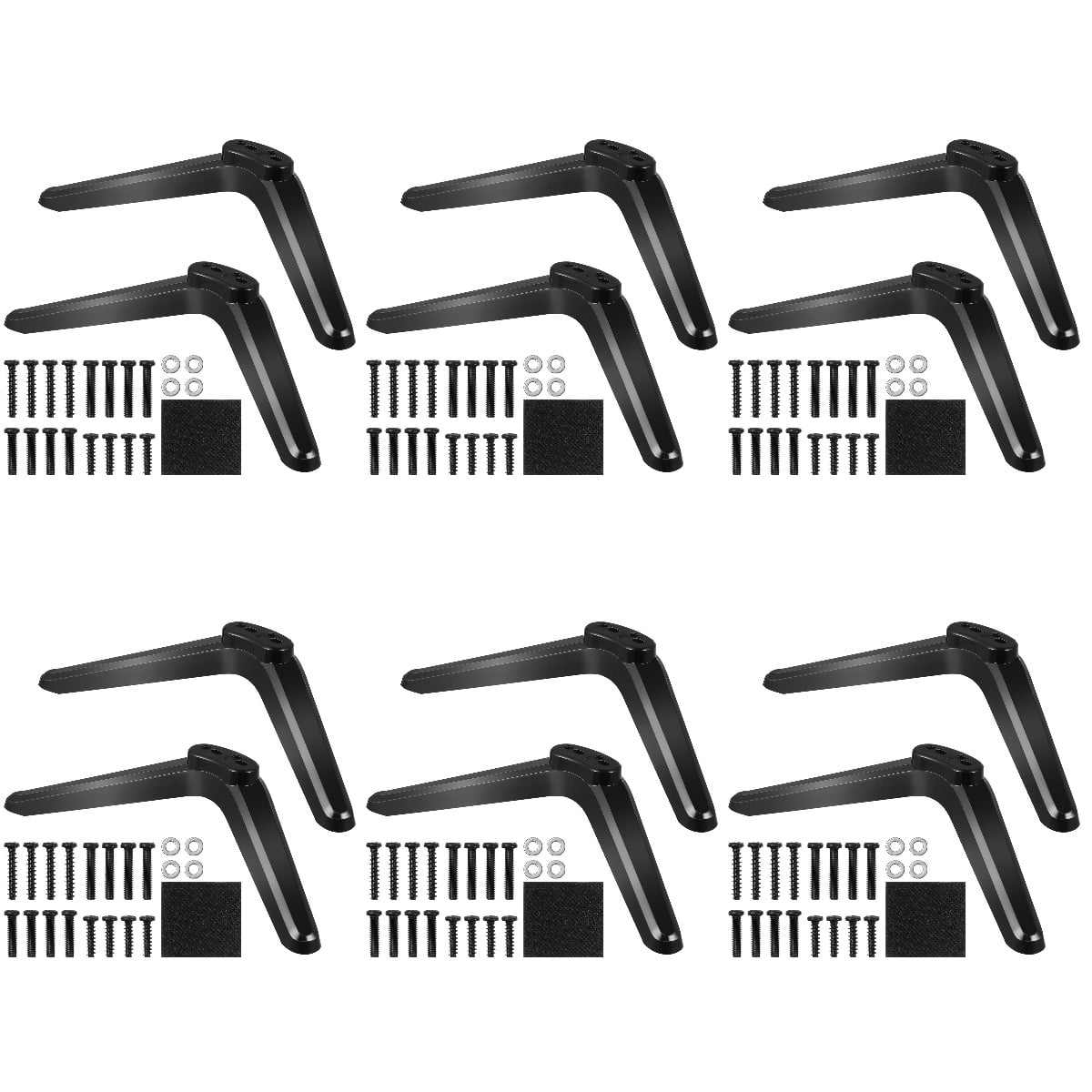 12Pcs Tv Mount Stand Television Mounting Brackets Tabletop Television ...
