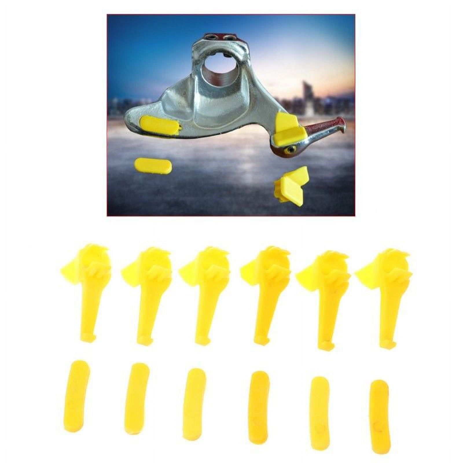 12Pcs Tyre Tire Changer Part Nylon Mount Demount Duck Head Insert Rim ...