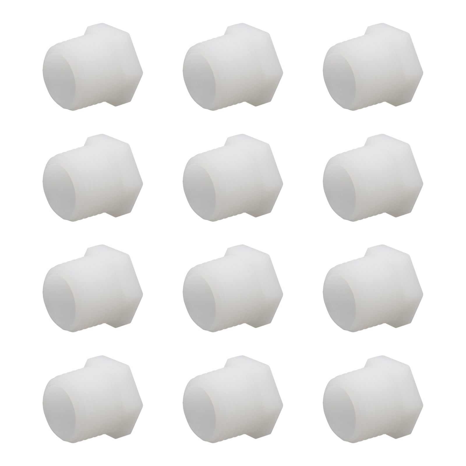 12Pcs Water Heater Drain Plug 1/2" NPT Plugs Replacement Drain Plug PVC ...