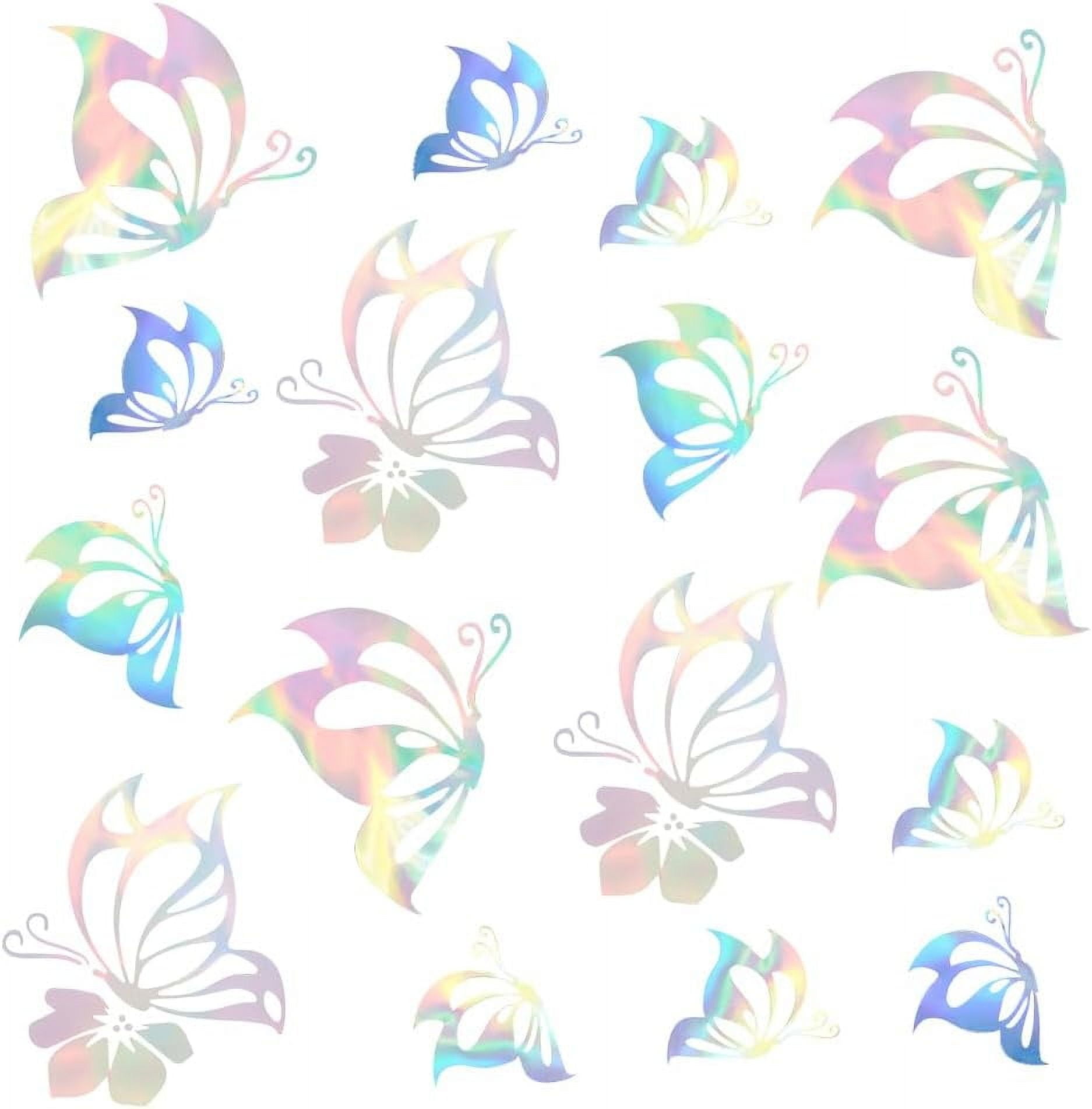 12Pcs Waterproof Car Stickers and Decals Butterfly Car Sticker Self ...