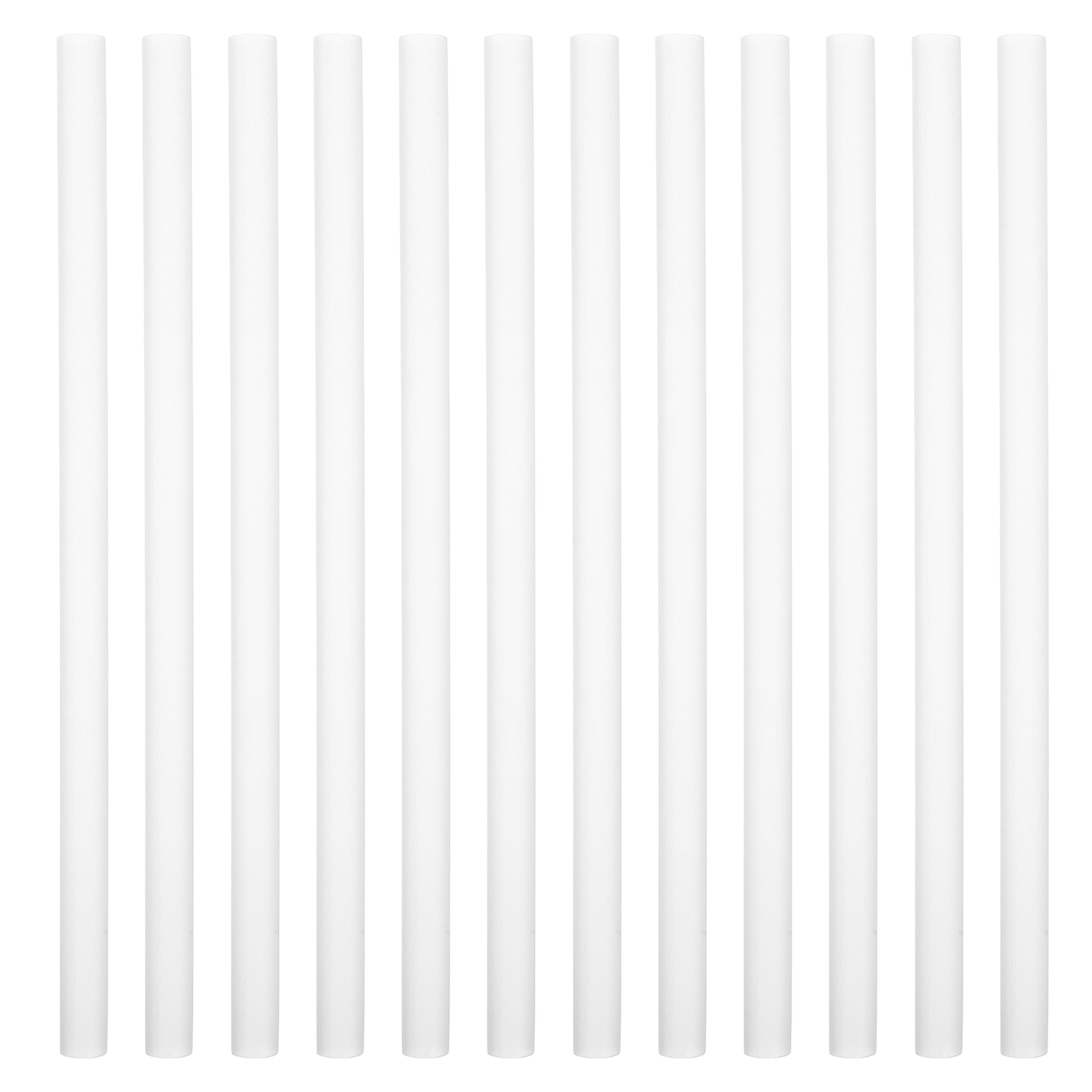 12Pcs White PP Plastic Cake Dowel Rods for Layered Cake Support Sturdy ...