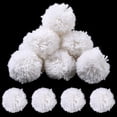 12Pcs Woolen Yarn Pom Pom Ball for Hats Shoes Scarves Bag Charms ...
