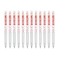 12Pcs/pack Gel Inks Pen Quick-Drying Inks 0.5mm Point Roller Ball Pens ...