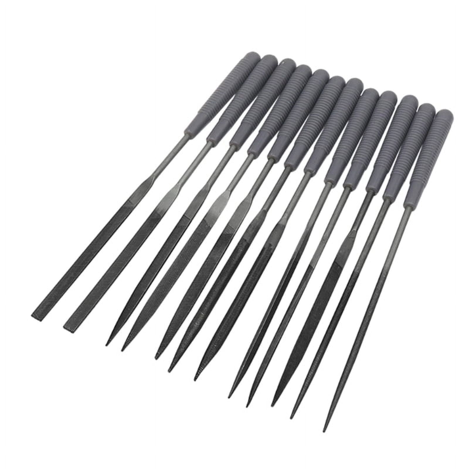 12Piece Mini Metal Filing Rasp Needle File Tool Hand Woodworking File ...