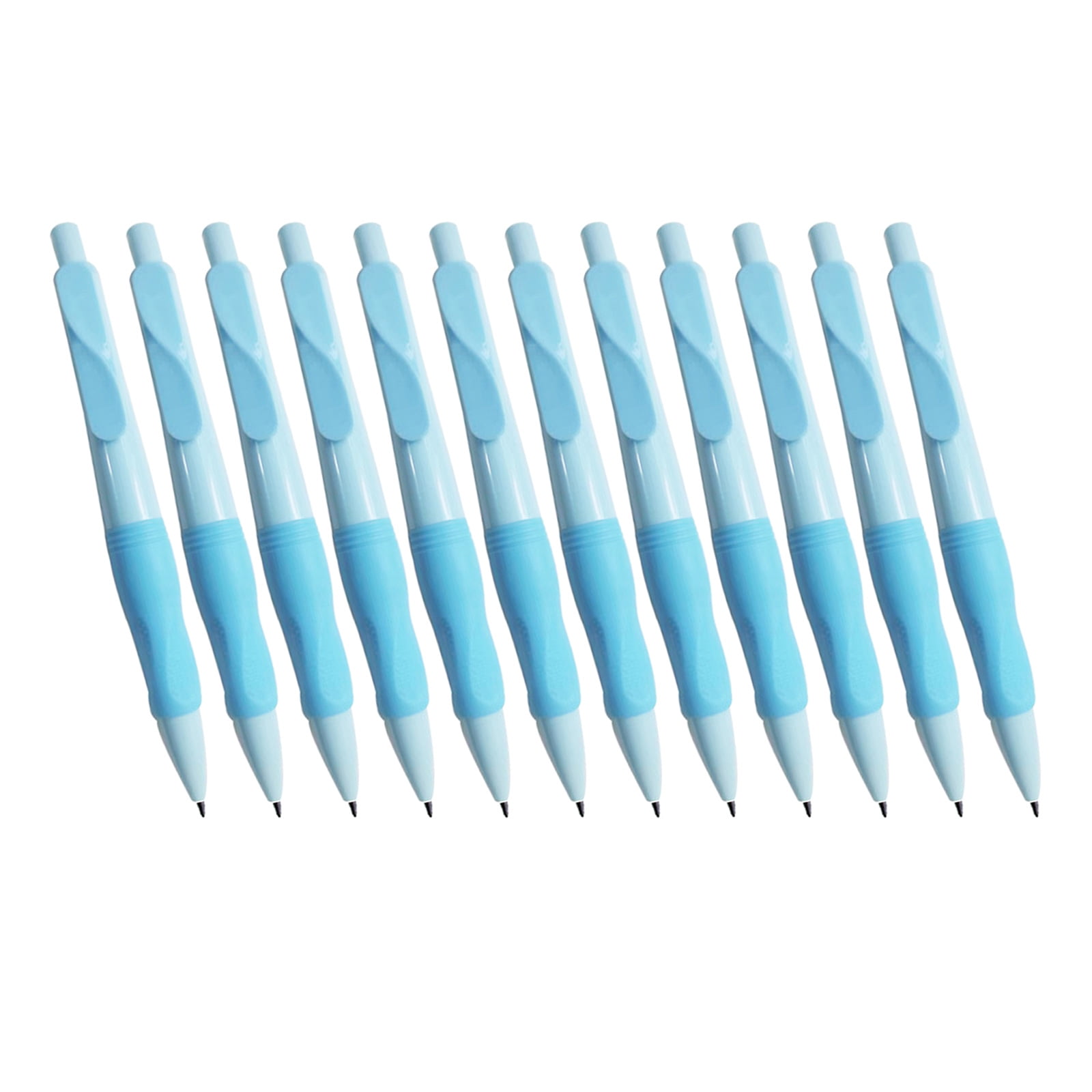 12Pieces Ergonomic Grip Mechanical Pencils With Sharpener 2.0MM ...