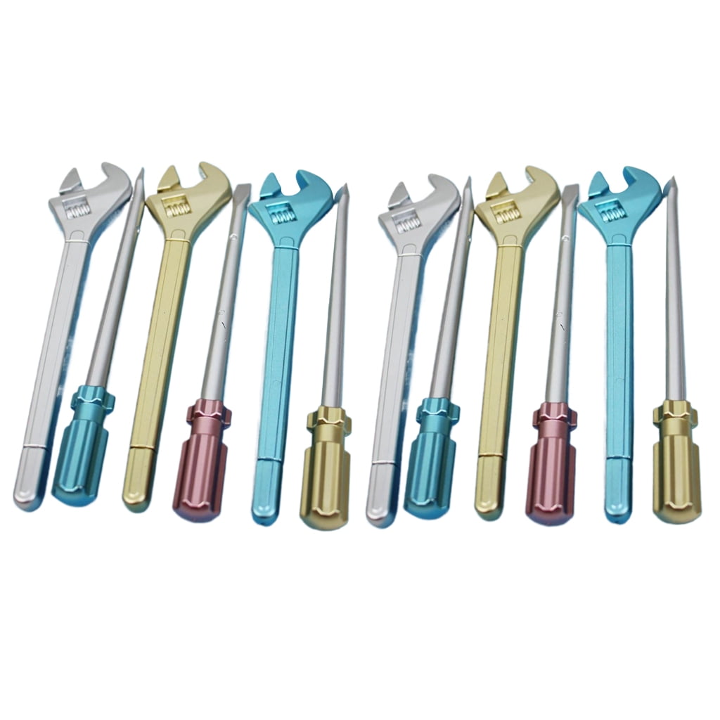 12Pieces Wrench Shape Gel Pen Novelty Gel Pen Funny Screwdriver Shape ...