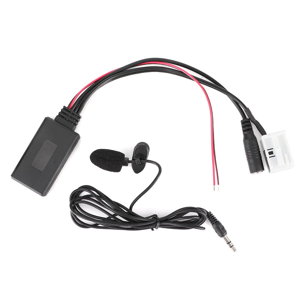 12Pin Bluetooth Audio Cable Car AUX Adapter Connector with Microphone Fit for Citroen Berlingo ...