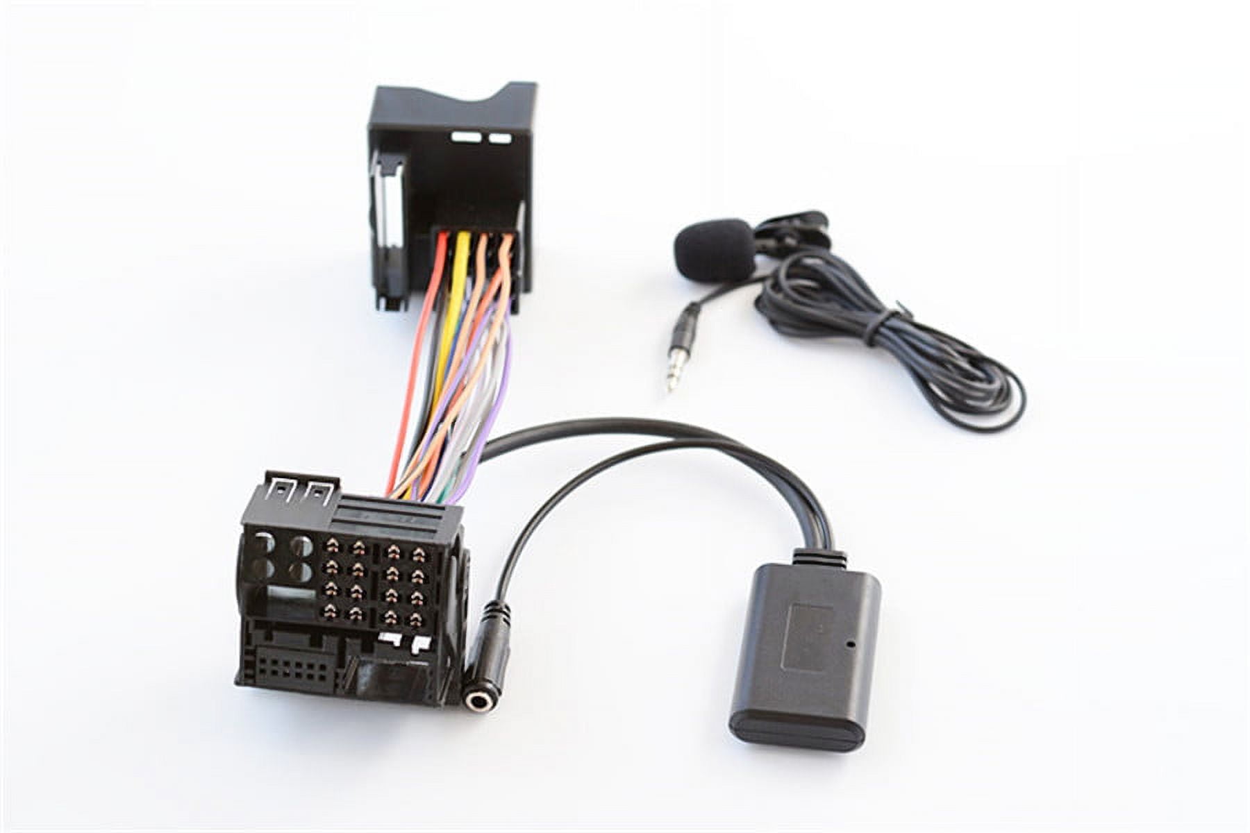 12Pin Car AUX Bluetooth 5.0 Adapter Module Cable w/Mic For BMW Z4 X3 ...