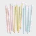 12Pk Iridescent Birthday Cake Candles - Spritz™: Tall Long Sparkling ...