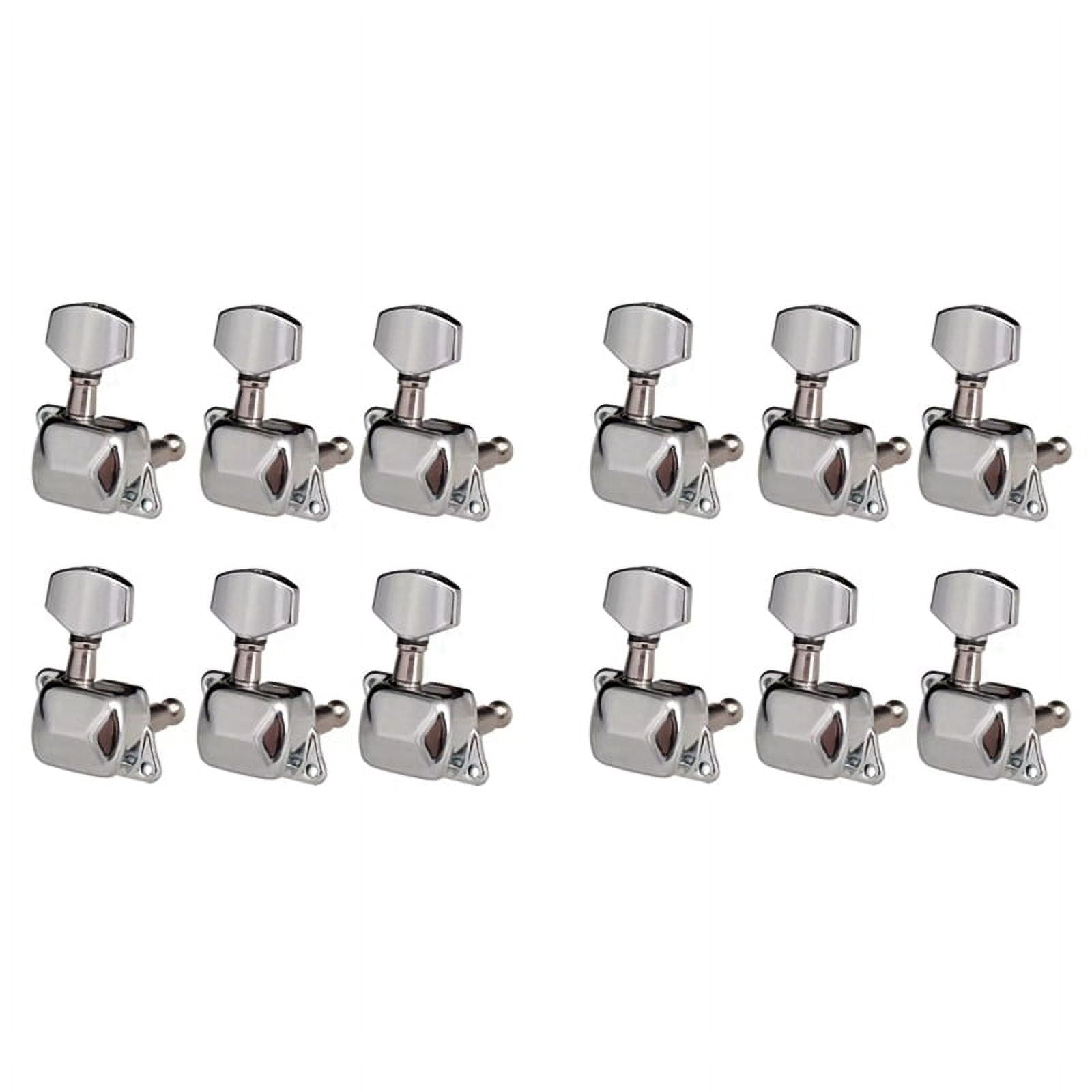 12R Semiclosed Guitar Tuning Peg Keys Tuners Electric Guitar Part ...
