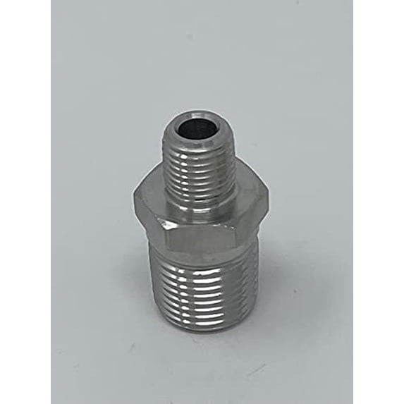 12RNP8316 | Hoke Hex Reducing Nipple, 3/4" Male : NPT x 1/2" Male : NPT ...