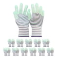 12Set ESD Anti-Static Gloves Electrostatic Protective Gloves with PU ...