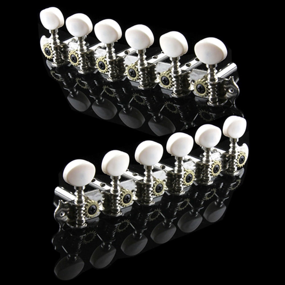 12Strings Guitar Tuning Pegs Tuner Key Machine Head 6L 6R Replacement ...