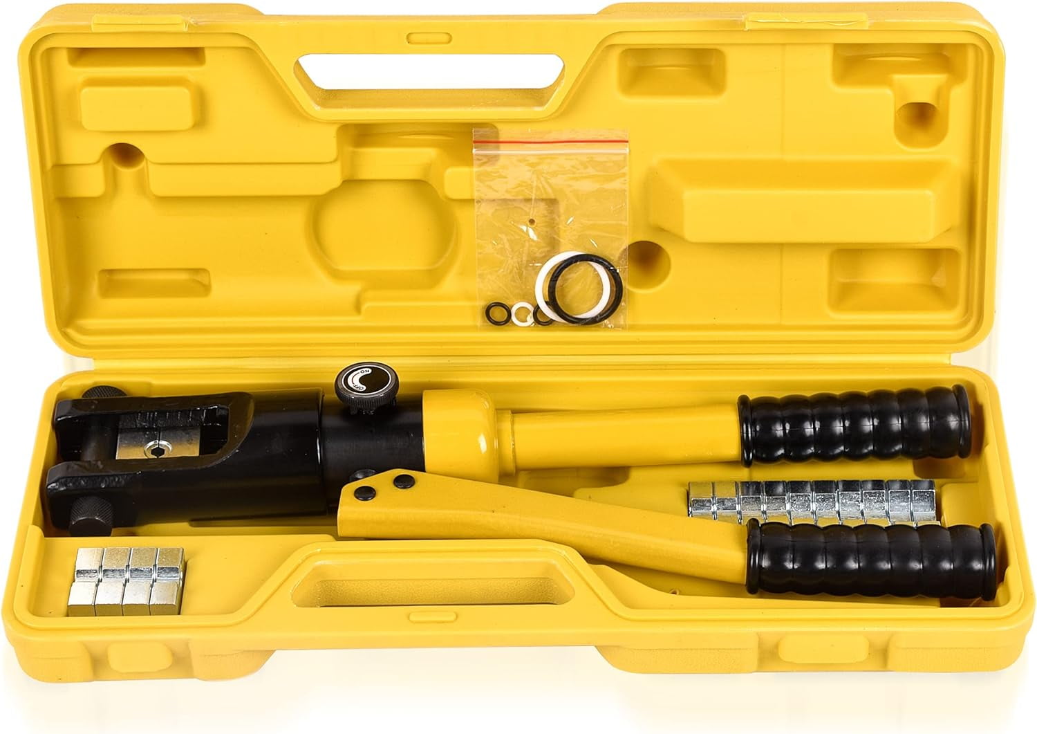 12T Hydraulic Crimping Tool 8AWG-250MCM Cable Crimping Tool 0.55 inch ...