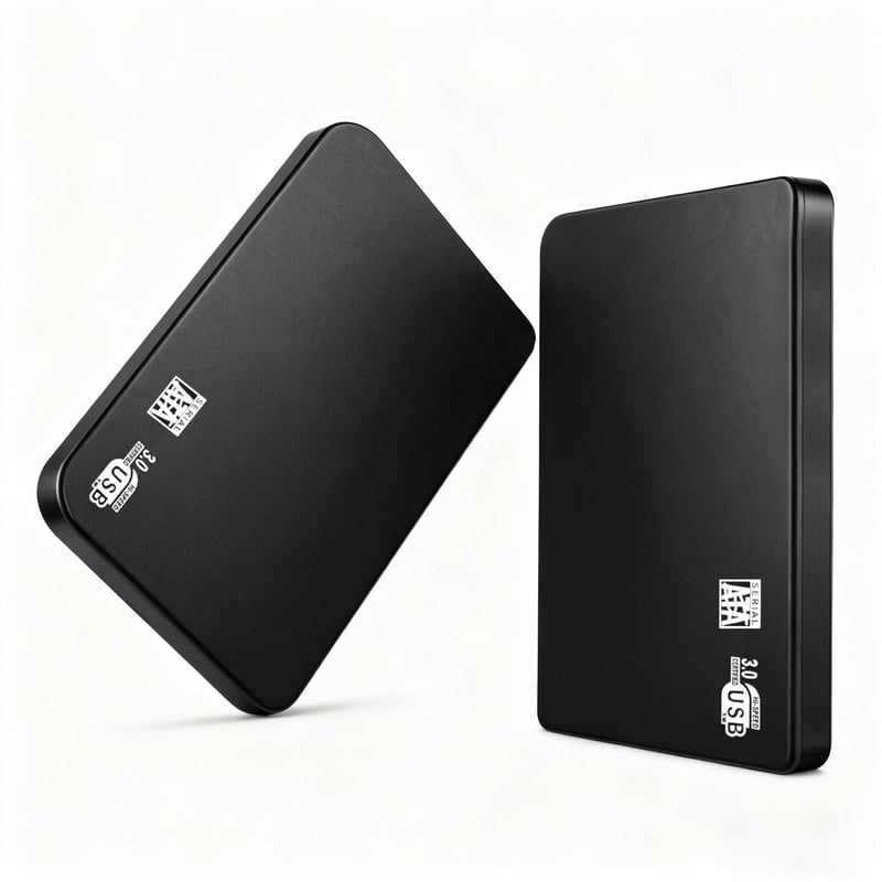 12TB External Storage Ultra Slim Hard Disk Drive USB 3.0/ 2.0 Transfer ...