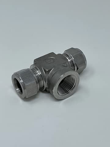 12TTF12316 | Hoke (Gyrolok) Female Branch Tee, 3/4" Tube : OD ...