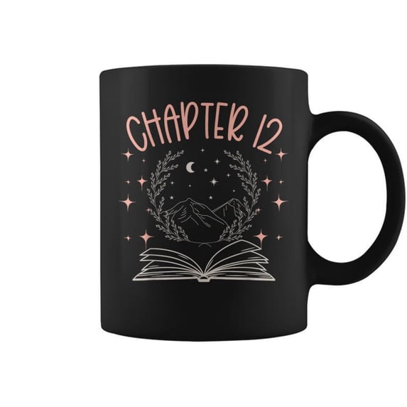 12Th Birthday Girls Book Lovers Chapter 12 Its My Birthday Coffee Mugs ...