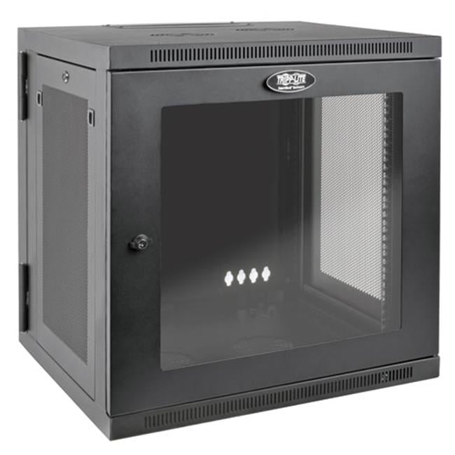 12U Ups Depth Wall Mount Rack Enclosure Cabinet with Clear Acrylic ...