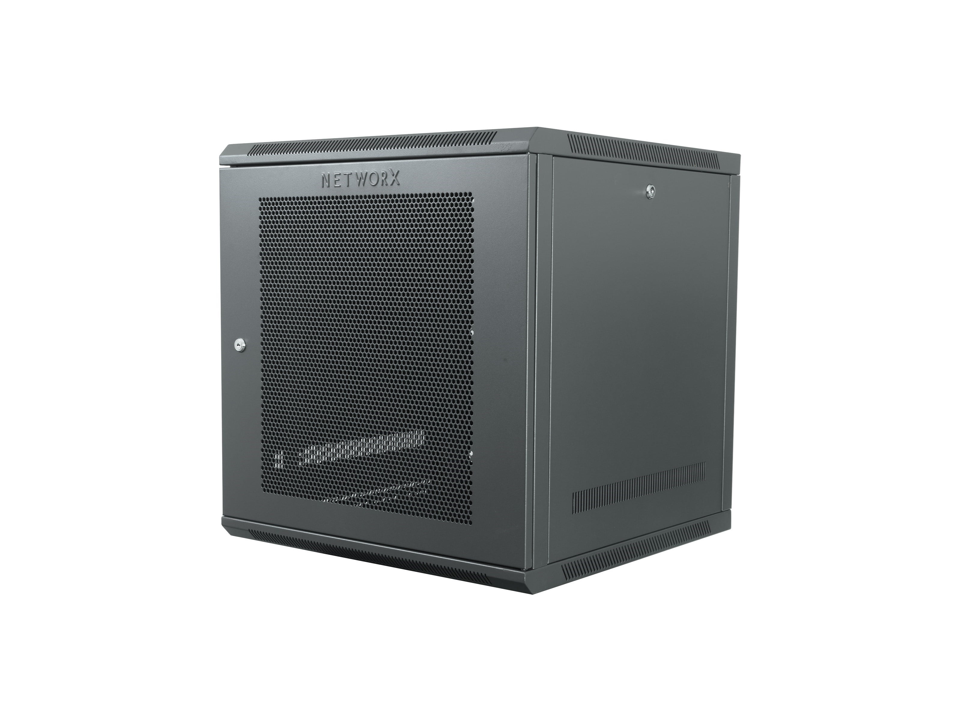 Networx 12U Wall Mount Cabinet - 202 Series, 24" Deep, Flat-Packed ...