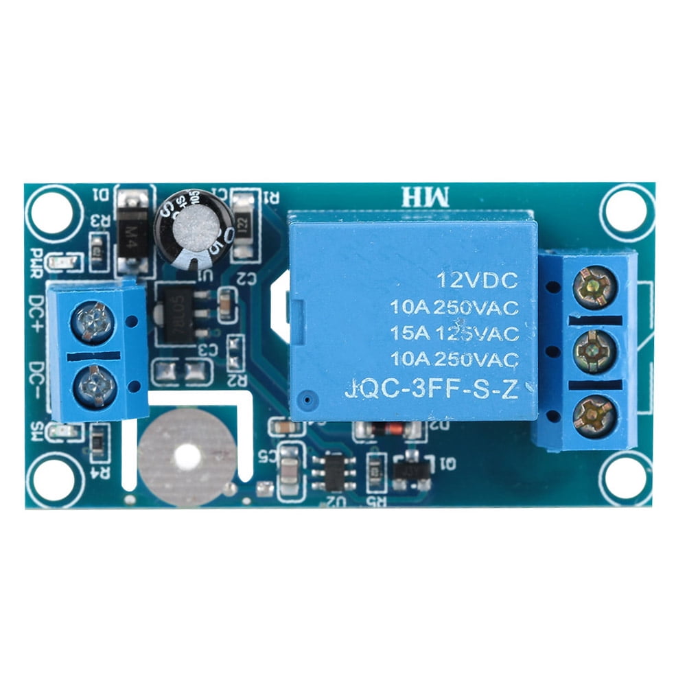 12V 1 Channel Relay Capacitive Self Locking Touch Switch Module ...