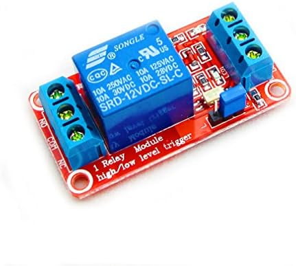 12V 1 Channel Relay Module with Optocoupler Isolation Support High or ...