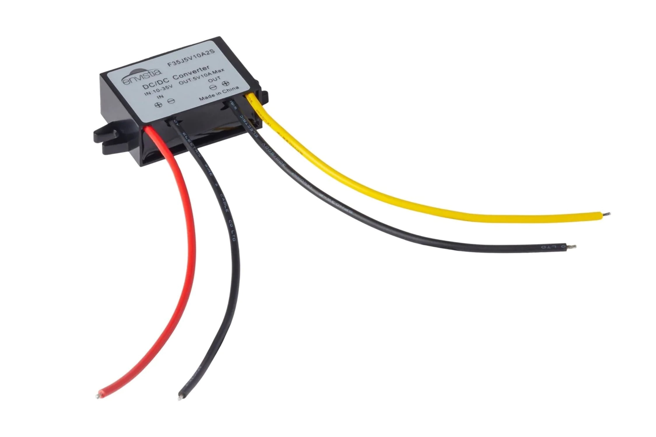12V (10-35V) In To 5V Out 10A 50W Waterproof DC-DC Converter Module ...