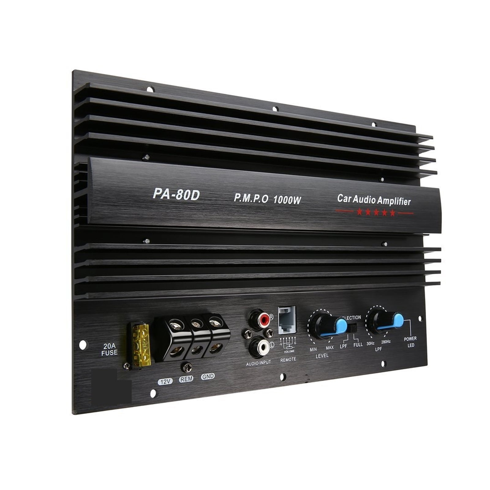 12V 1000W Amplifier Board Mono Car Power Powerful Bass Subwoofers Amp ...