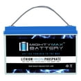 12V 100AH Lithium Replacement Battery compatible with Minn Kota ...