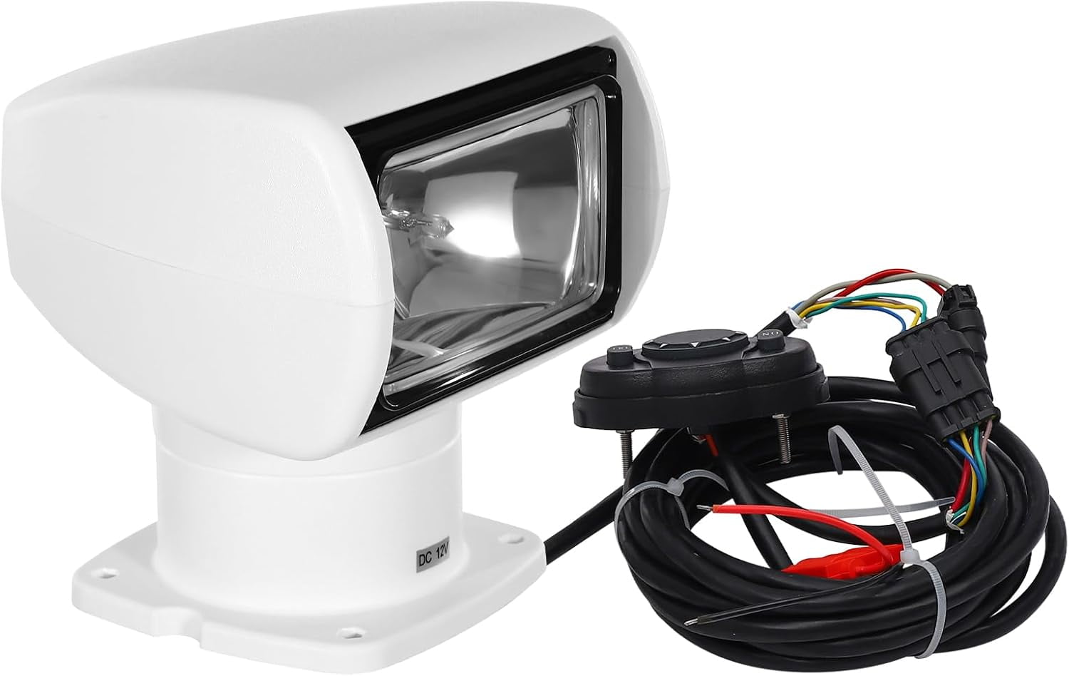 12V 100W 2500LM Boat Search Light, Boat Remote Control Spotlight ...