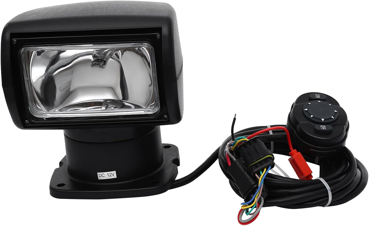12V 100W 2500LM Boat Search Light, Boat Remote Control Spotlight ...
