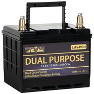 Power Queen 12V 200Ah PLUS Low-Temp Cut-off LiFePO4 Lithium Battery ...