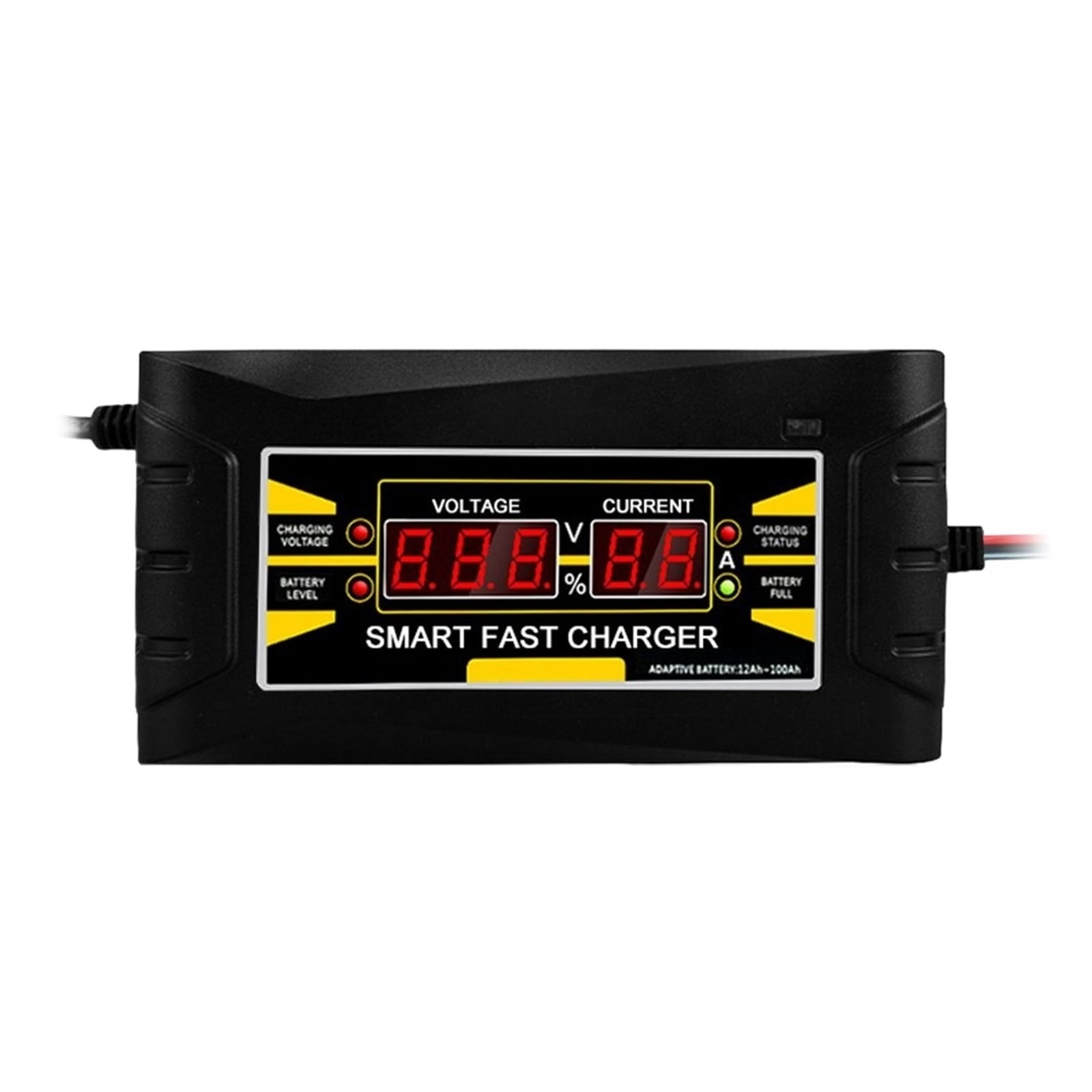 12V 10A Fully Automatic Car Battery Charger LCD Display Smart Fast ...