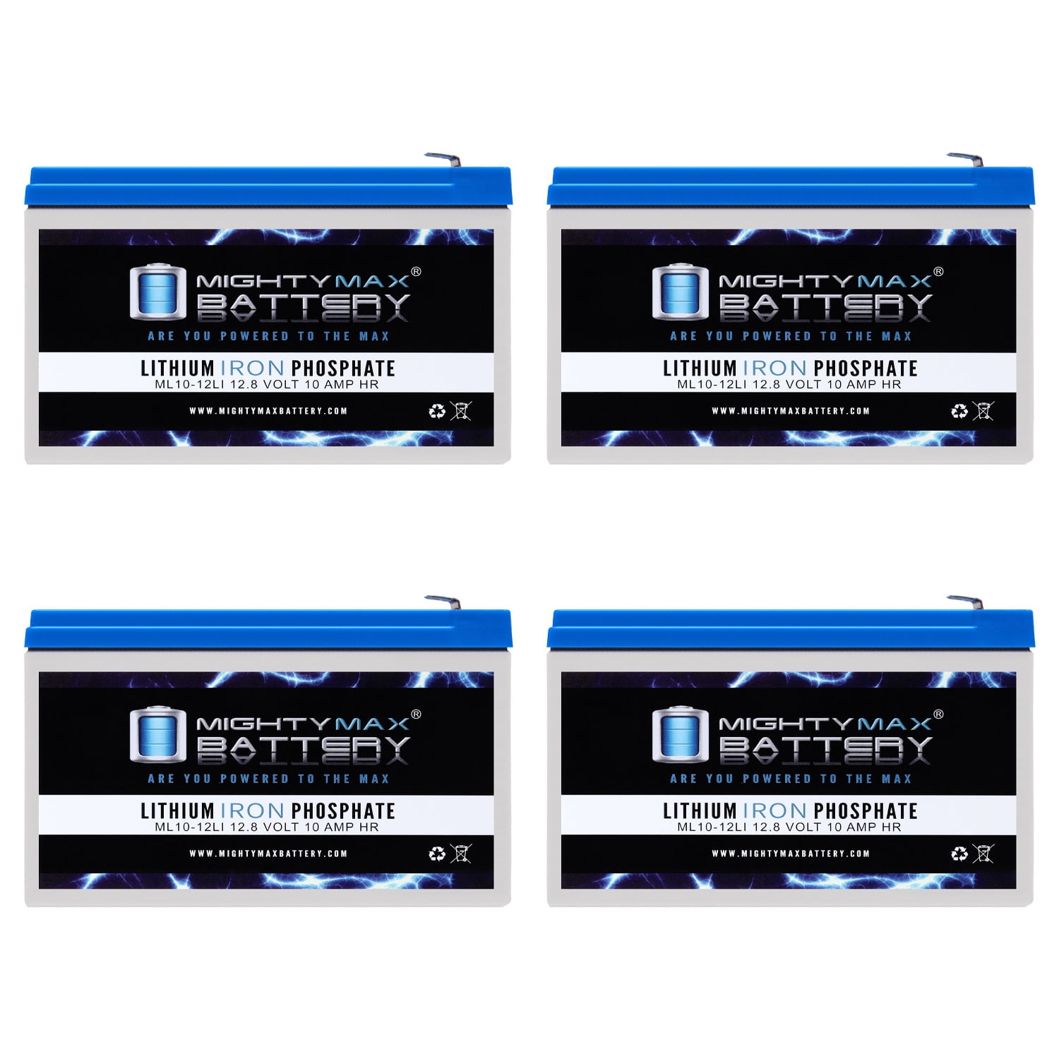 12V 10AH Lithium Replacement Battery Compatible with GTO PROSW2002XLS ...