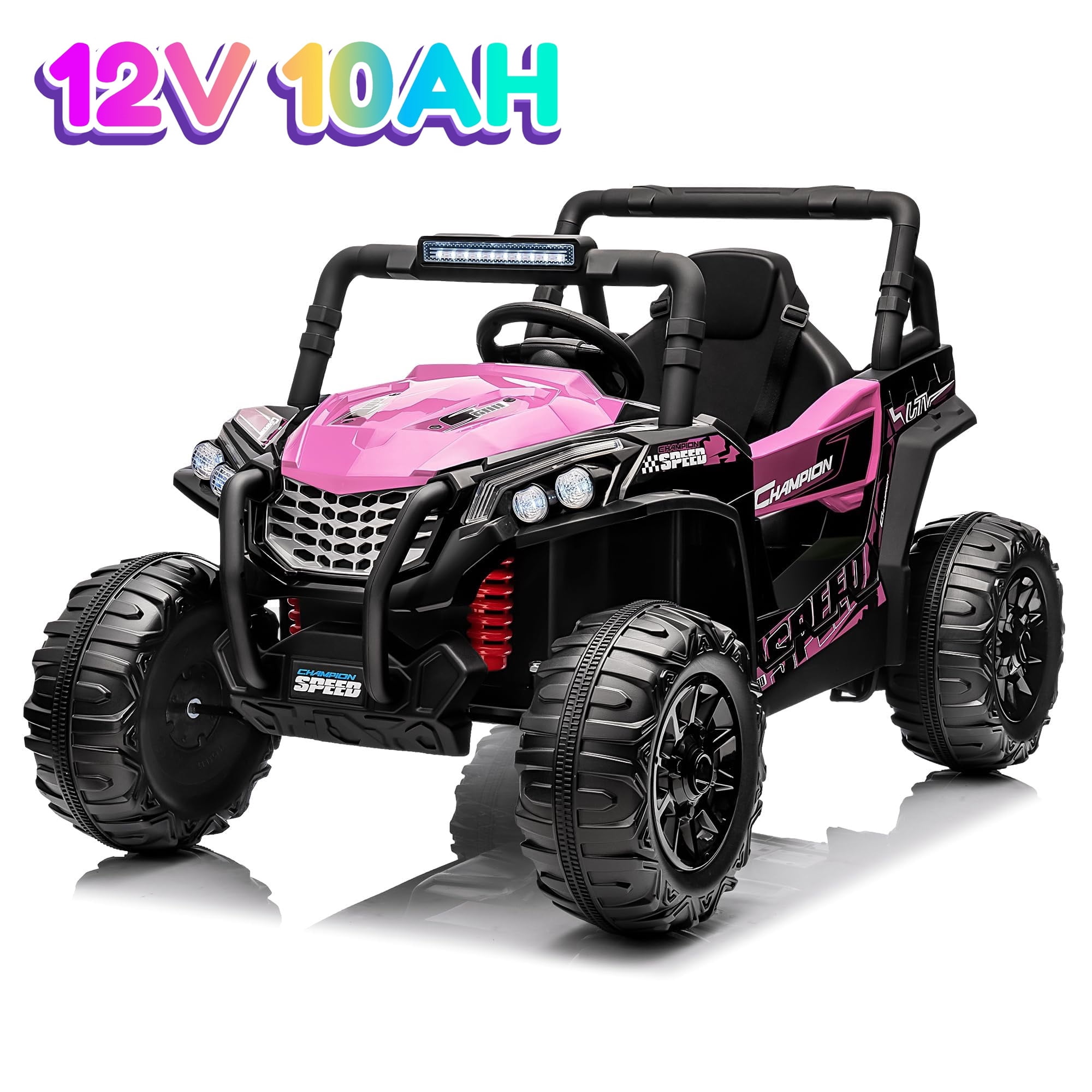 12V 10AH Ride-On Truck for Kids with Remote Control, Battery Powered ...