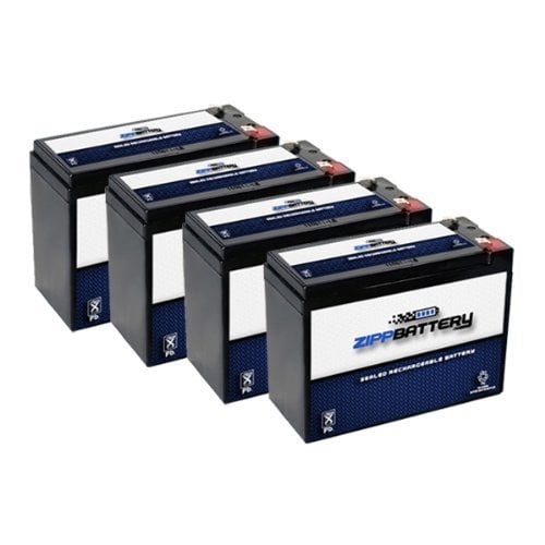 12V 10AH SLA Battery - 4PK - Walmart.com