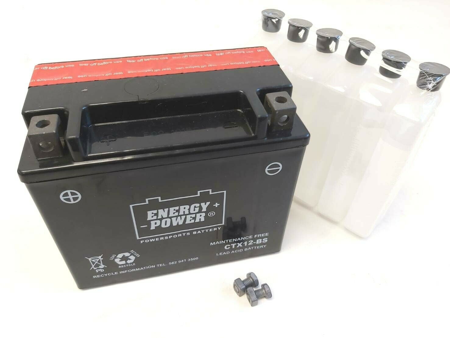 12V 10Ah CTX12-BS YTX12-BS BATTERY W/ ACID PACK FOR ATV MOTORCYCLE 12 ...